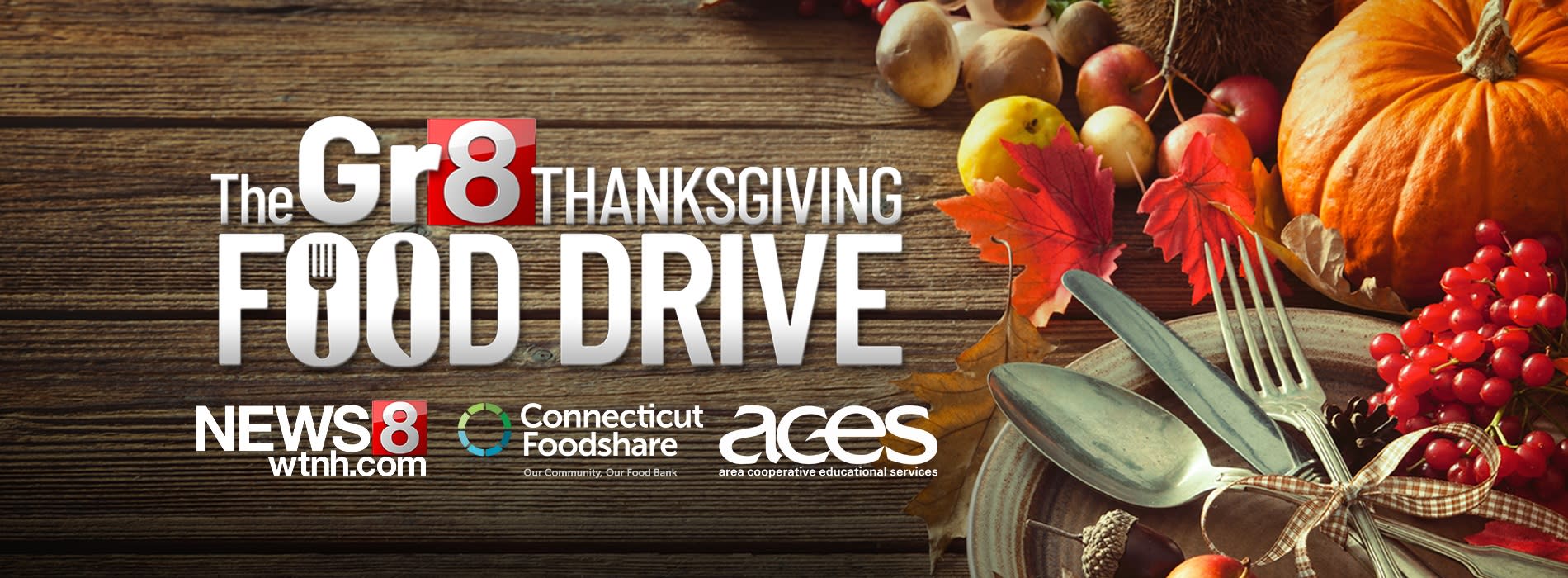 News 8’s GR8 Thanksgiving Food Drive 2022