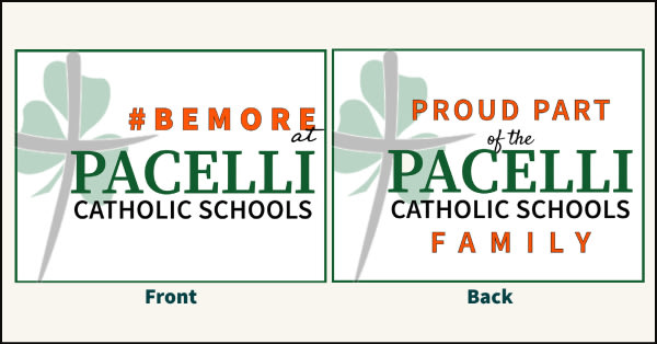 Pacelli Yard Sign