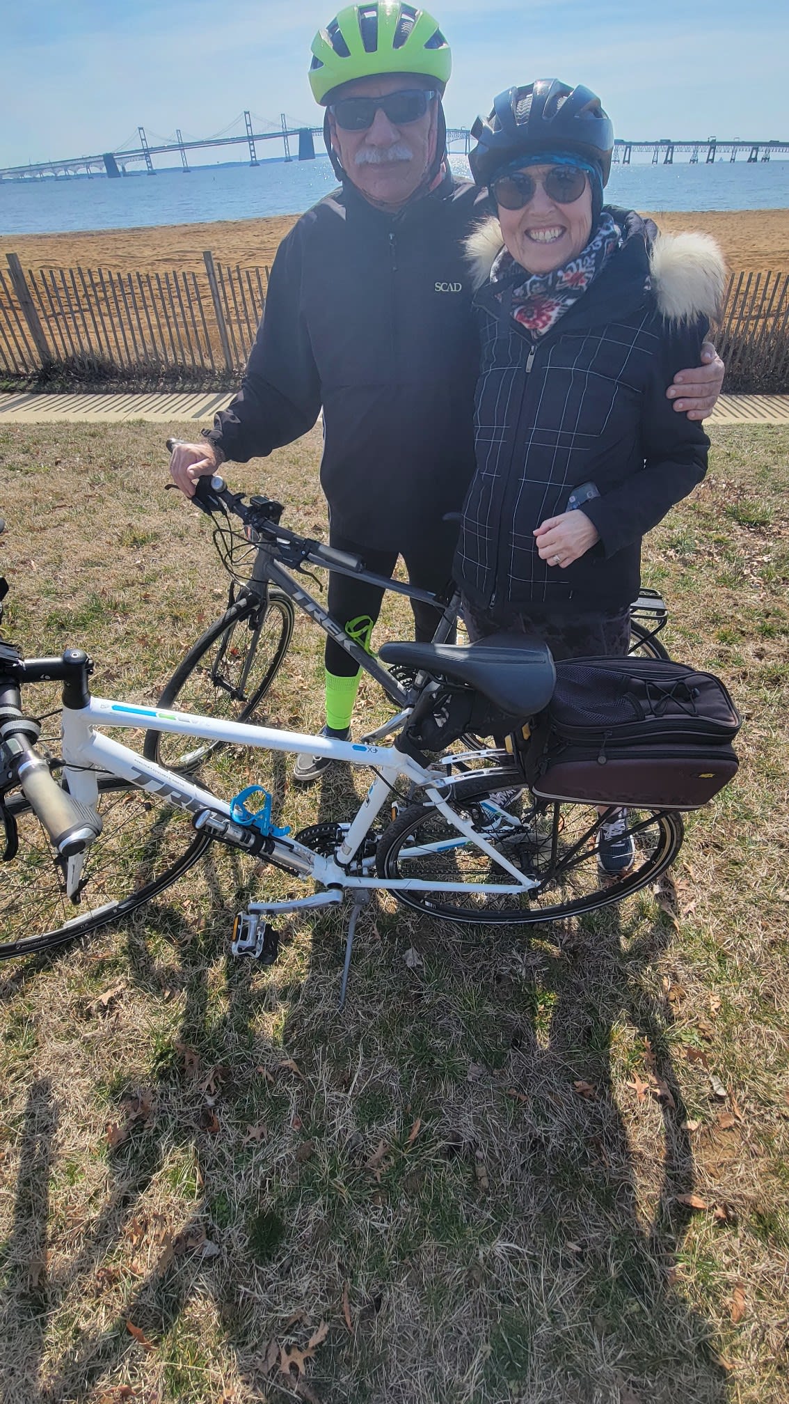 TD 5 Boro Bike Tour - Pat and Henry Sobel - riding to raise awareness!