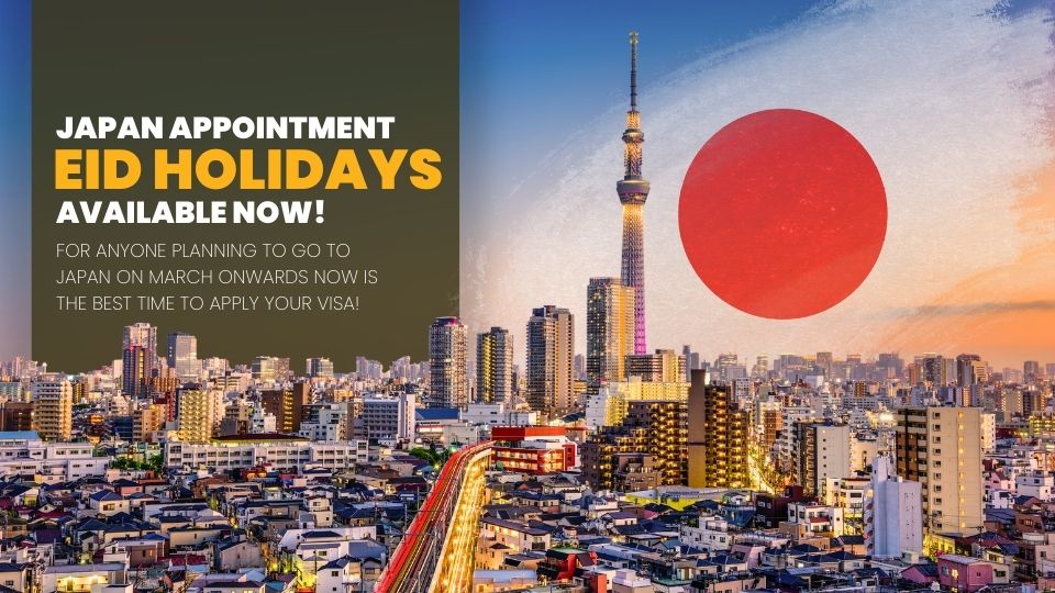 Japan Visa Appointment 2026: Your EID holidays Trip Now! | Green Apple ...