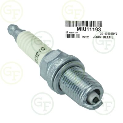John Deere Spark Plug MIU11193 - Green Farm Parts