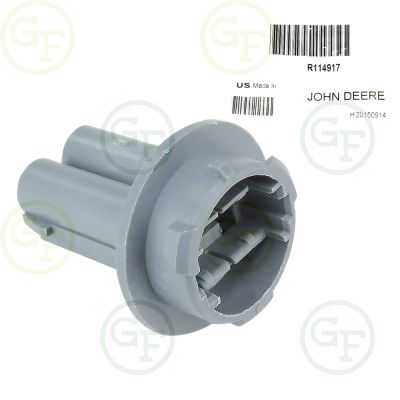John Deere Electrical Lamp Socket R114917 - Green Farm Parts