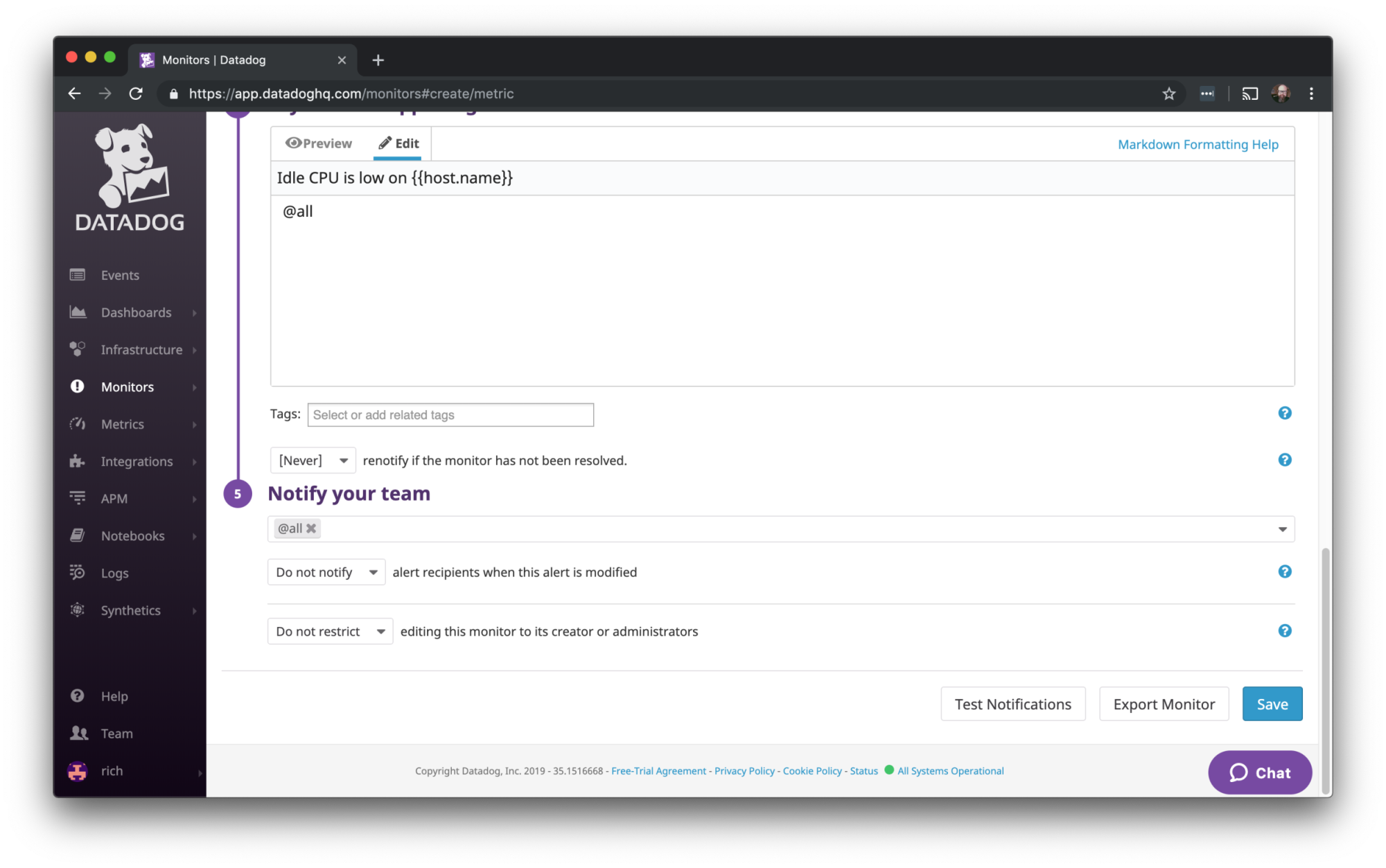 Halting Gremlin Attacks Using the Datadog Webhook