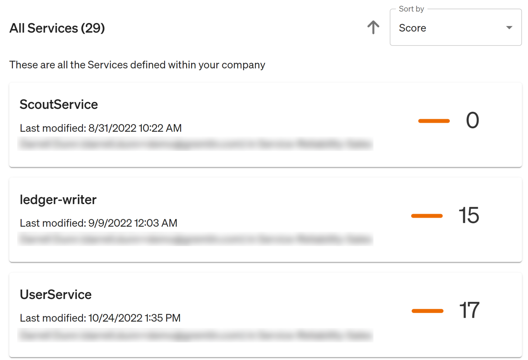 Managing and improving reliability using Gremlin's Reliability Dashboard