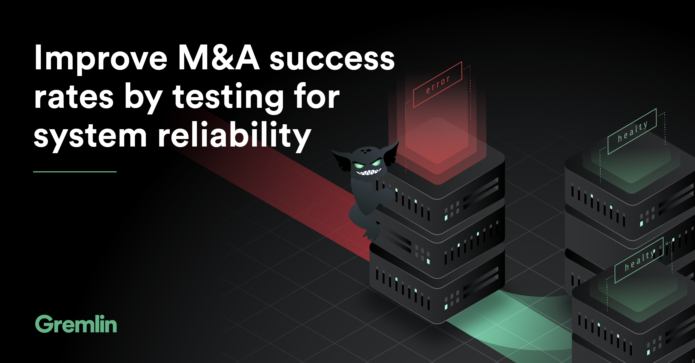 Improve M&A success rates by testing for system reliability