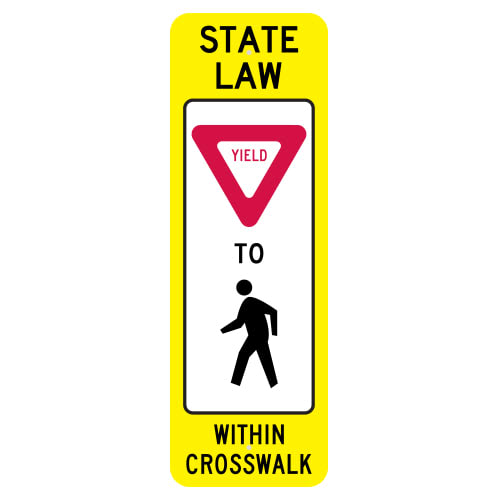 Pedestrian Crosswalk Sign How Does New Crosswalk Signal System Keep