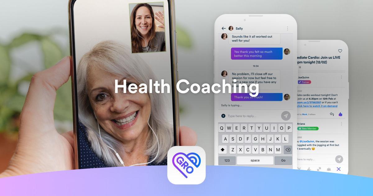 Health Coaching - One-to-one Private and Group Coaching