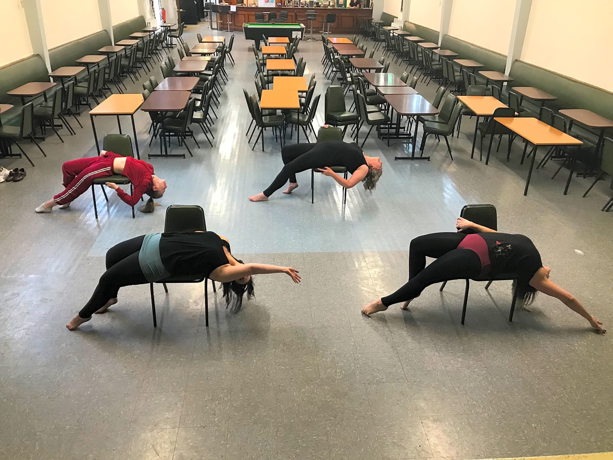 Burlesque Chair Dance with Kezia - Beighton Top Club (Sheffield) | MoveGB