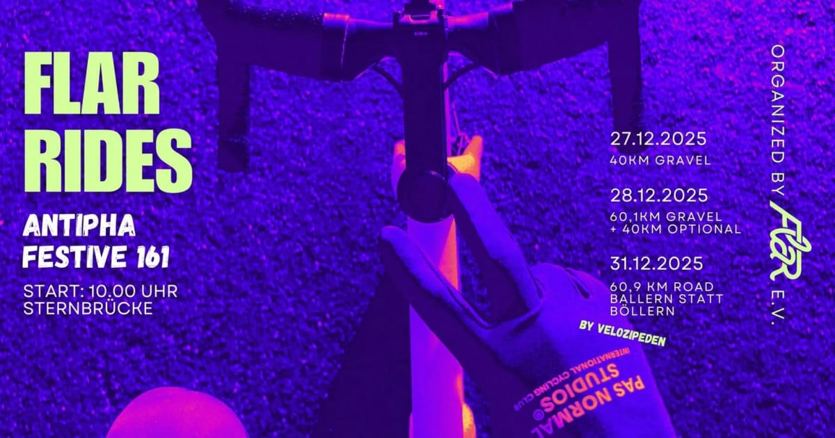 grouprides.cc - Antipha Gravel Ride 2 | by FlaR in Magdeburg at 28.12.2025