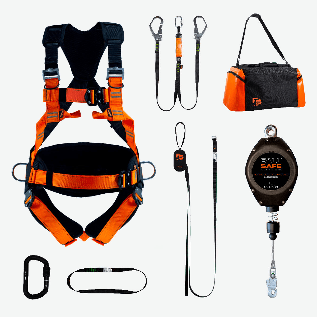 Fall Safe Fallsikring Byggpakke Pro