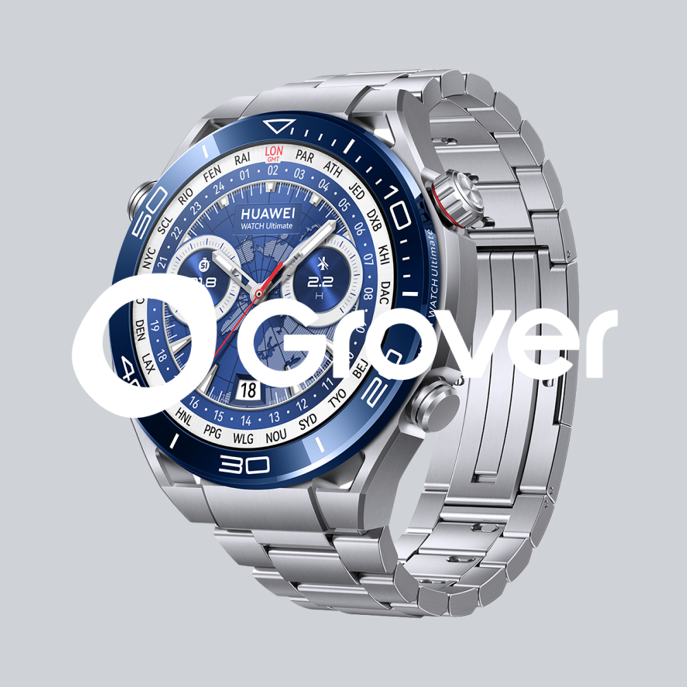 Rent Huawei Ultimate Smartwatch, Stainless Steel Case, 48mm from €39.90 ...