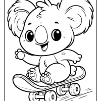 work it out wombats coloring pages