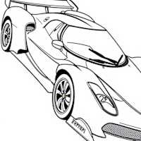 ferrari coloring pages