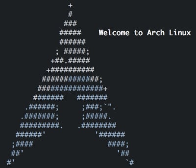 GitHub - grubersjoe/arch-greeter: An Archey3 like command line greeter