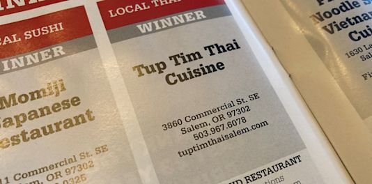 Tup Tim Thai Cuisine Delivery Menu | Order Online | 3860 Commercial St ...