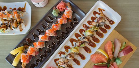 Take away sushi near me store
