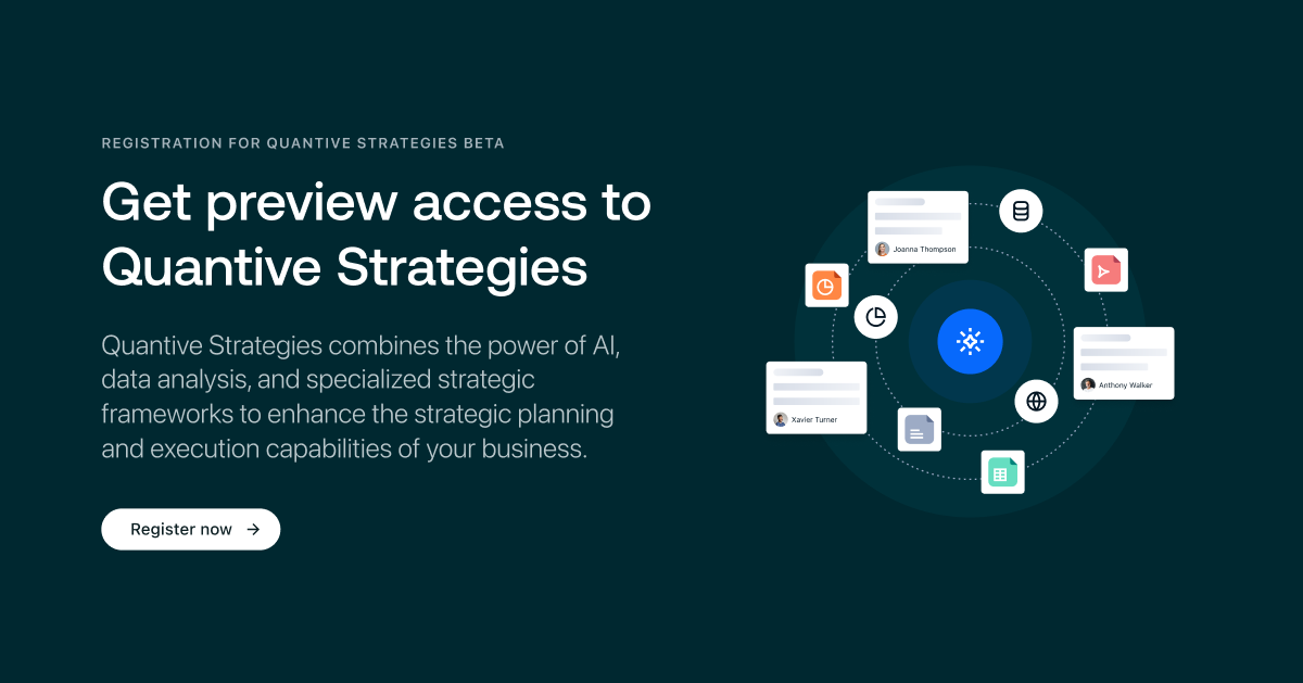 Get preview access to Quantive Strategies