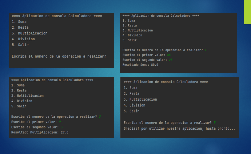 GitHub - gueca/Calculadora: Aplicacion de consola Calculadora - Basico