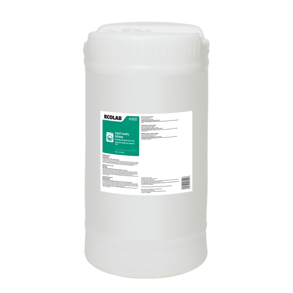 GuestSupply US | Ecolab® Liquid Laundry Softener, 15 Gallon, #6114320
