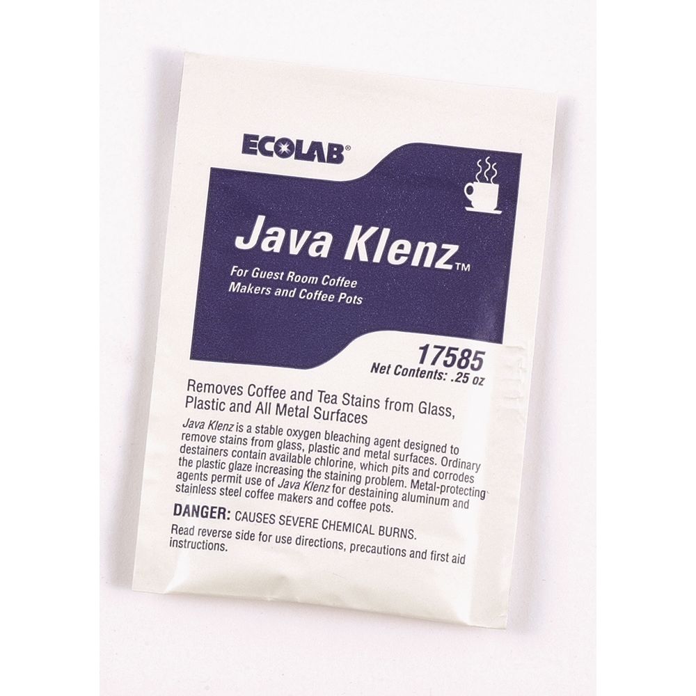GuestSupply US | Ecolab® Java Klenz Oxygenated Cleaner for Coffeemakers ...