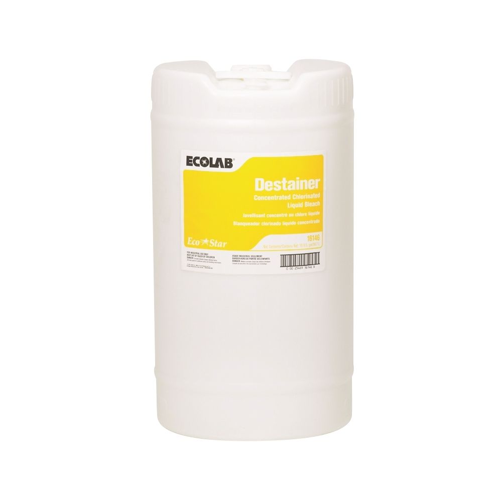 GuestSupply US | Ecolab® Liquid Laundry Chlorine Bleach, 15 Gallon #6116146