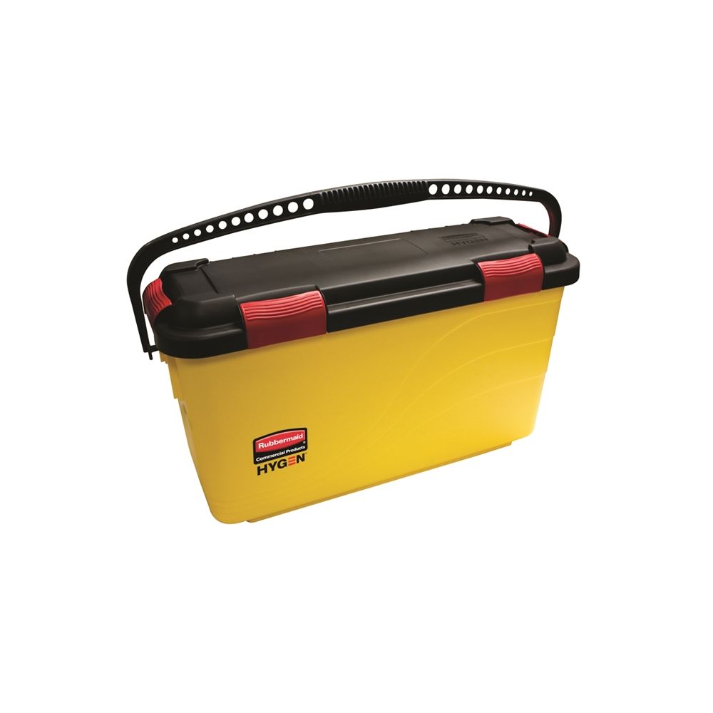 GuestSupply US | Rubbermaid Hygen Microfiber Charging Bucket, Yellow