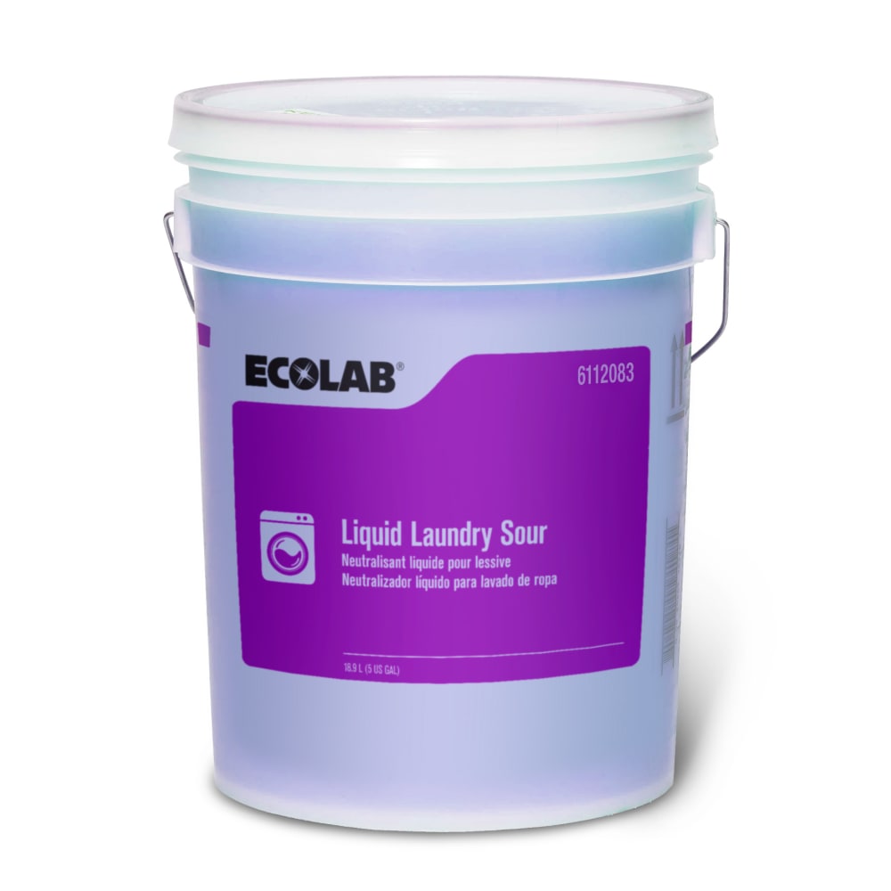 GuestSupply US | Ecolab® Liquid Laundry Sour, 5 Gallon, #6112083