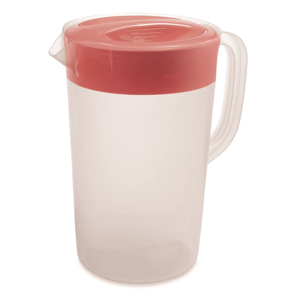 GuestSupply US | Rubbermaid® Plastic Pitcher with Lid, 2.25 Quarts ...
