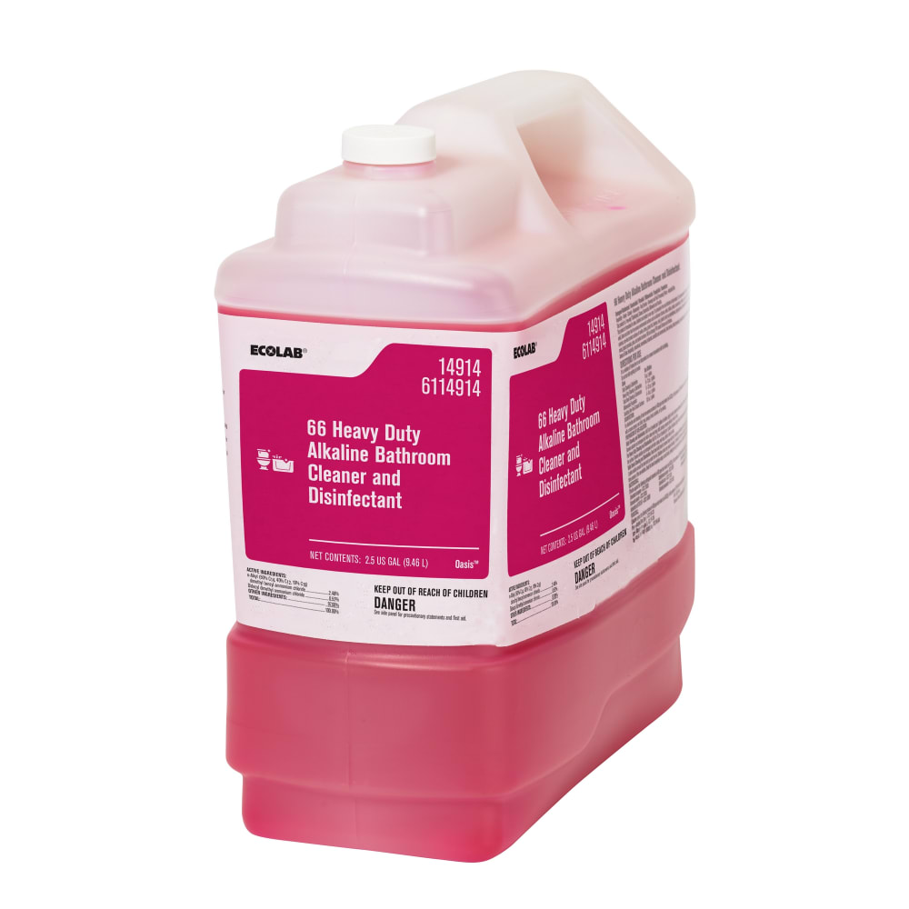 GuestSupply US | Ecolab® Oasis® 66 Heavy Duty Bathroom Cleaner, 2.5 ...