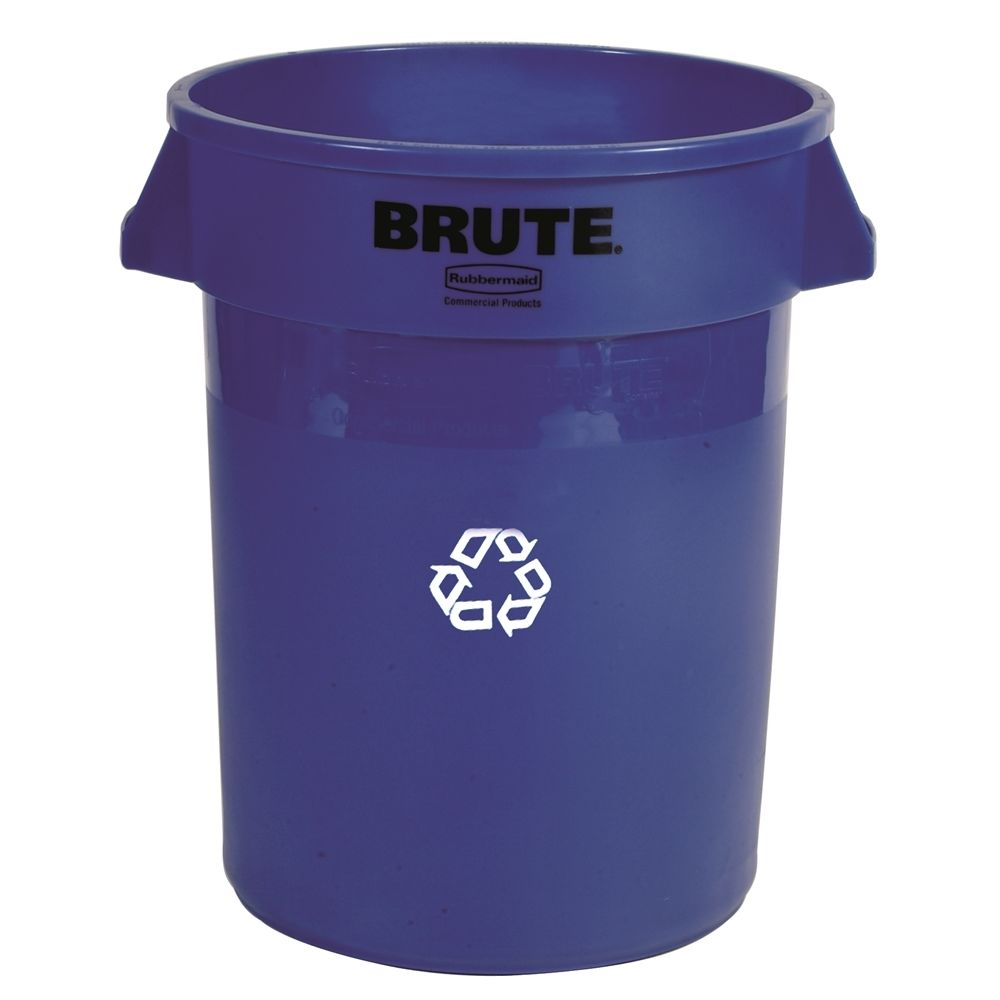 GuestSupply US | Rubbermaid Vented Brute 32 Gallon Recycling Waste ...