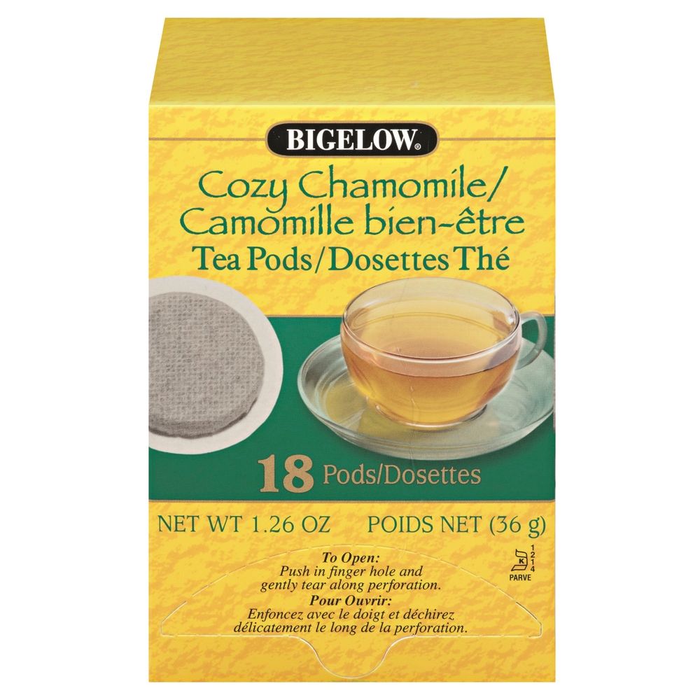 GuestSupply US | Bigelow® Cozy Chamomile Tea Soft Pods, Caffeine Free