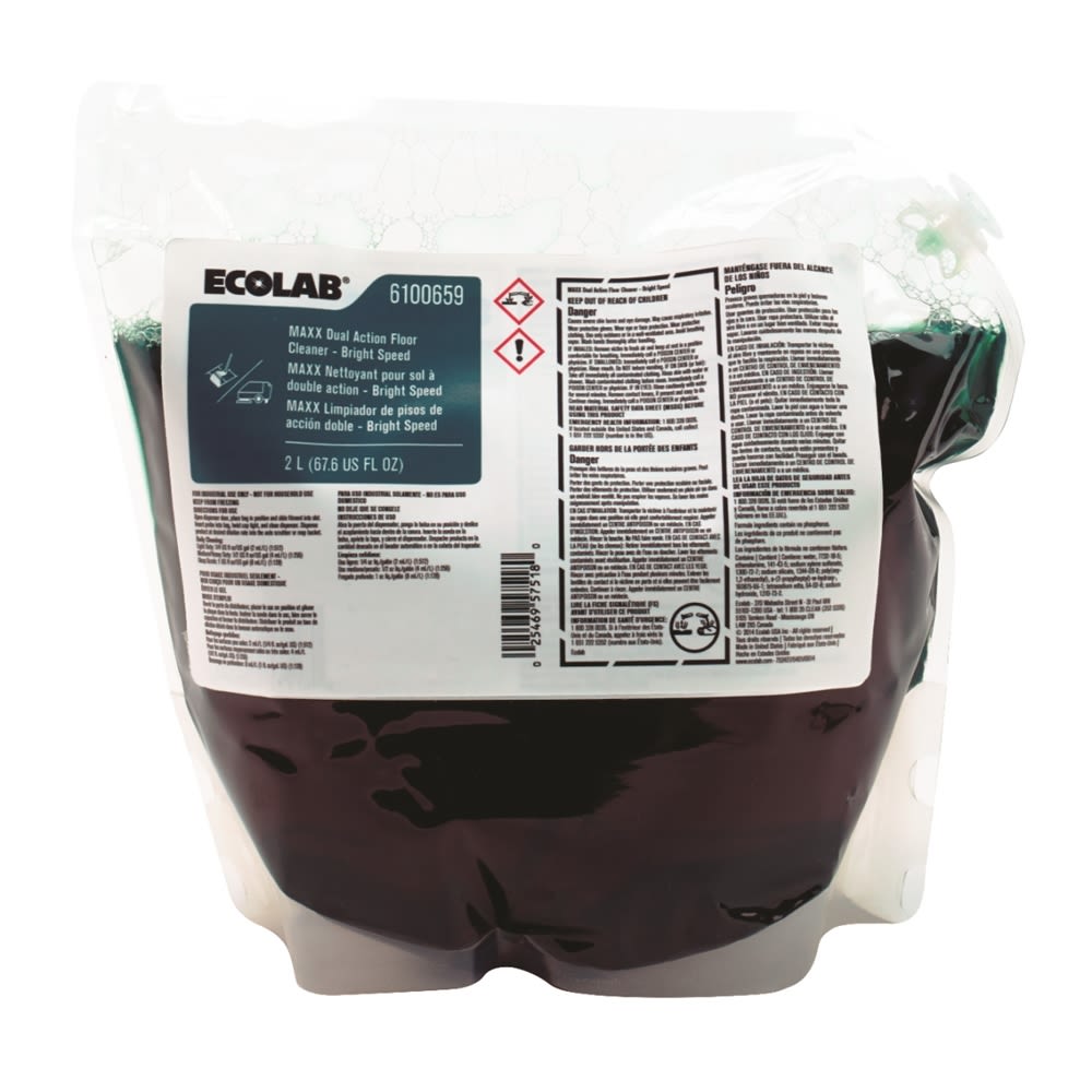 GuestSupply US | Ecolab® MAXX Dual Action Floor Cleaner 2 Liter #06100659