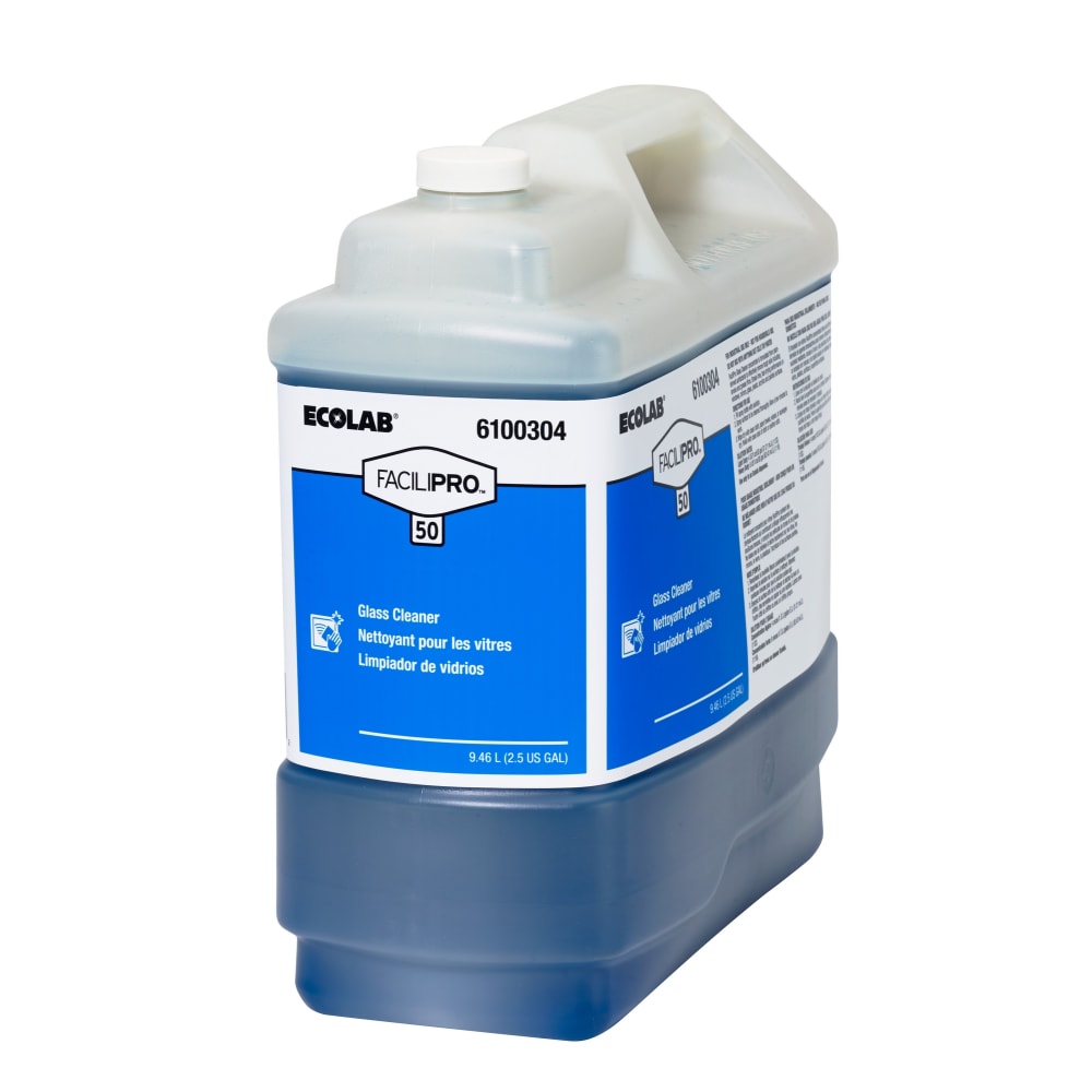 GuestSupply US | Ecolab® FaciliPro Glass Cleaner, 2.5 Gallon, #6100304