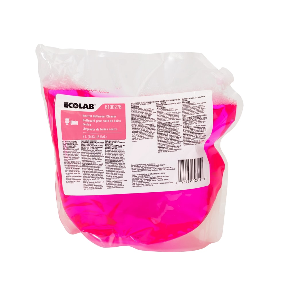 GuestSupply US | Ecolab® Neutral Bathroom Cleaner, 2 Liter, #06100276