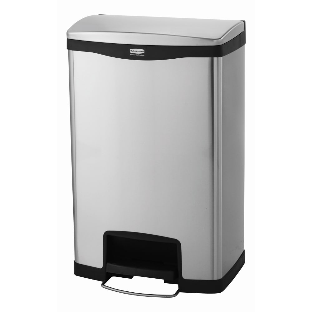 GuestSupply US | Rubbermaid Impressions 13 Gallon Step-On Front Step ...