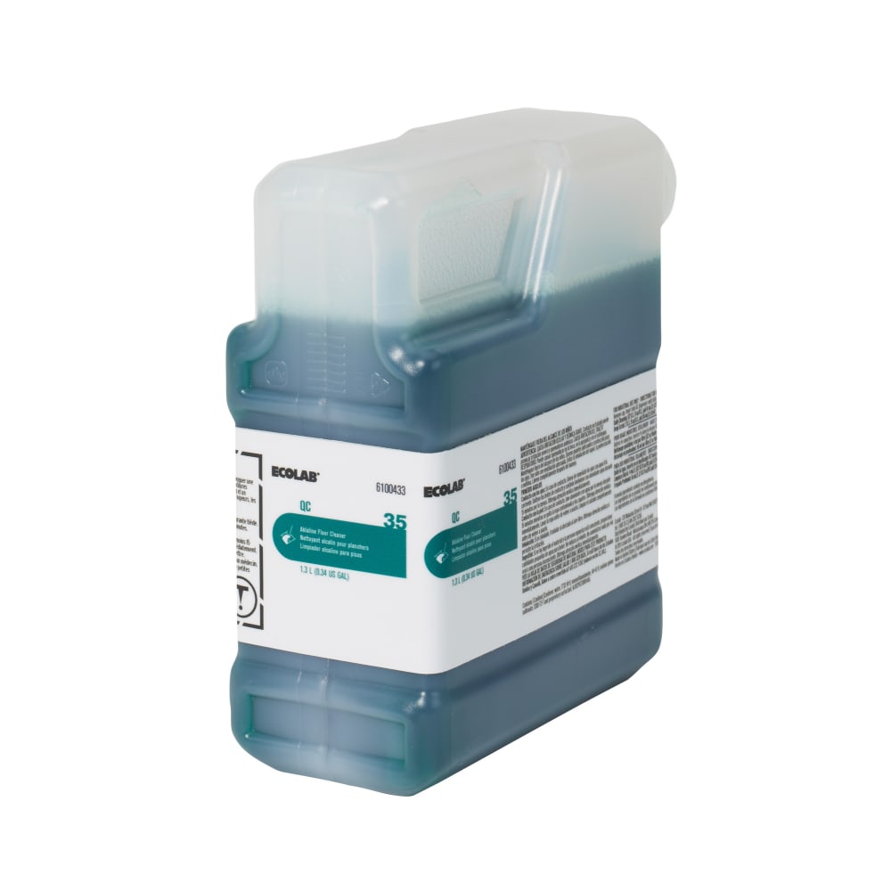 GuestSupply US | Ecolab® Maxx QC Dual Action Floor Cleaner, 1.3 Liter ...