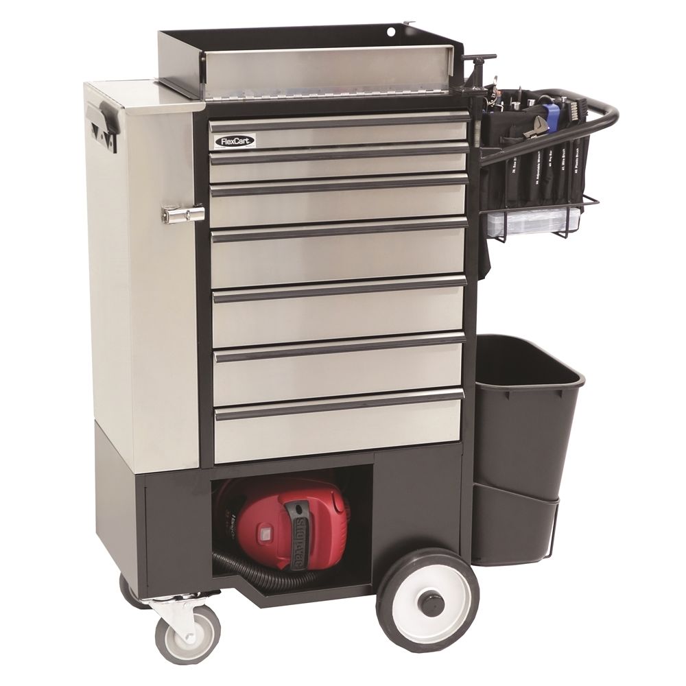 GuestSupply US | FlexCart® Engineering Cart with All Tools Plus Drill ...