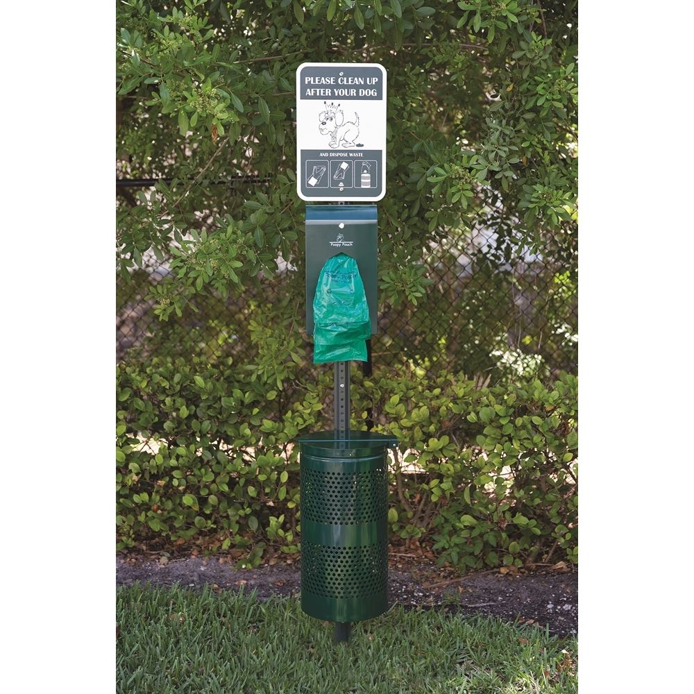 GuestSupply US | Crown Products® Poopy Pouch Monarch Pet Waste Station