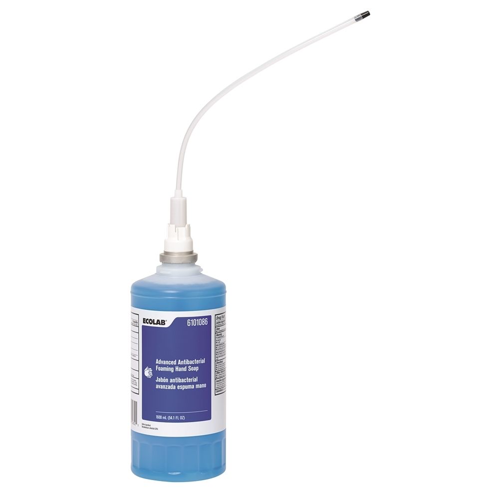 GuestSupply US | Ecolab® Advanced Antibacterial Foam Hand Soap, 1600 ml ...