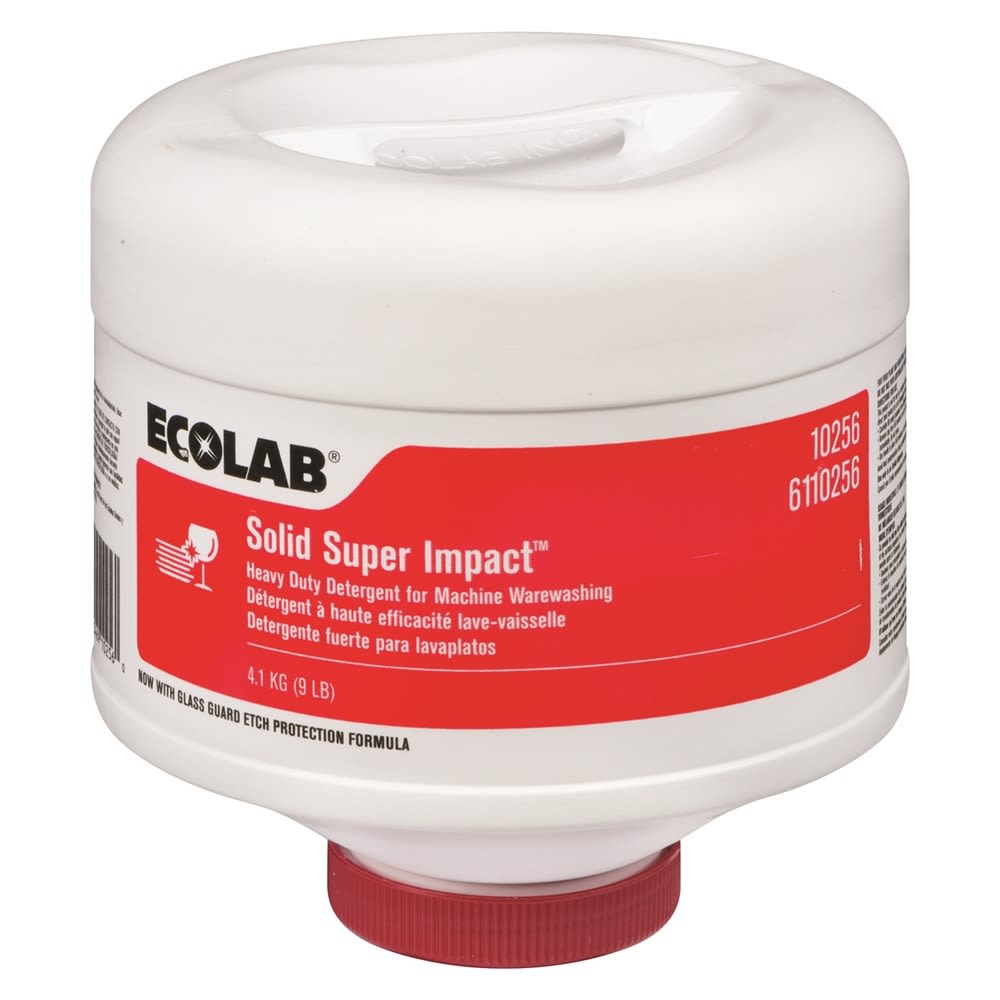 GuestSupply US | Ecolab® Super Impact Chlorinated Dishwashing Detergent ...