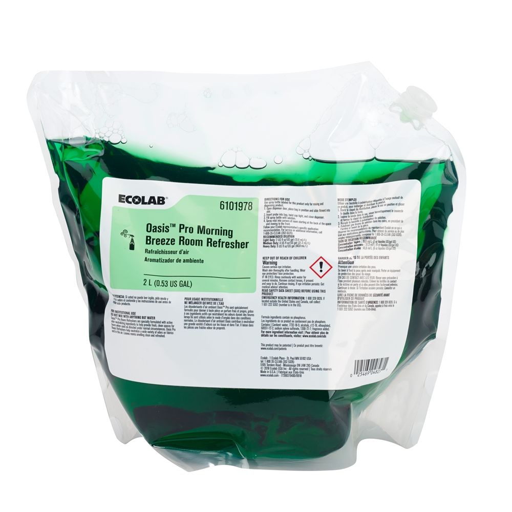 GuestSupply US | Ecolab® Oasis Pro Morning Breeze Room Refresher, 2 ...