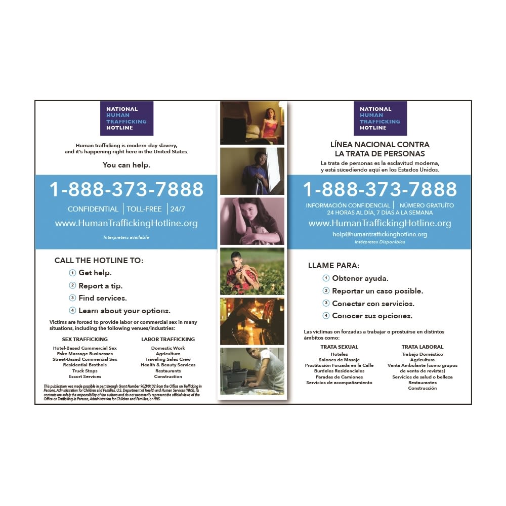 GuestSupply US | National Human Trafficking Decals for Restroom Mirror ...