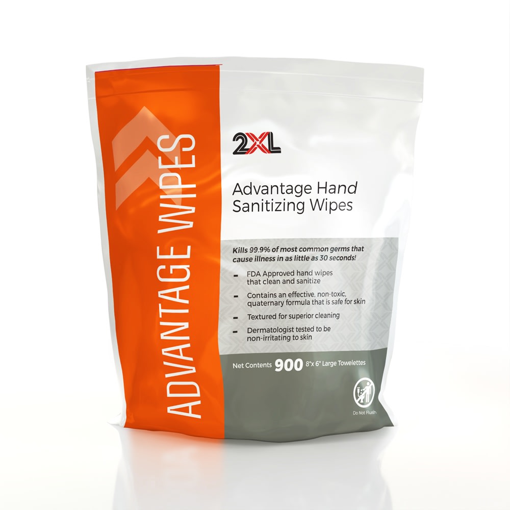 GuestSupply US | 2XL36 GymWipes Advantage Sanitizing Wipes, 900 Count