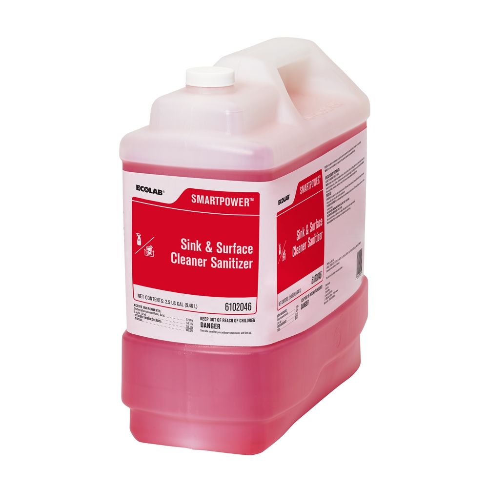 GuestSupply US | Ecolab® SMARTPOWER Sink and Surface Cleaner Sanitizer ...