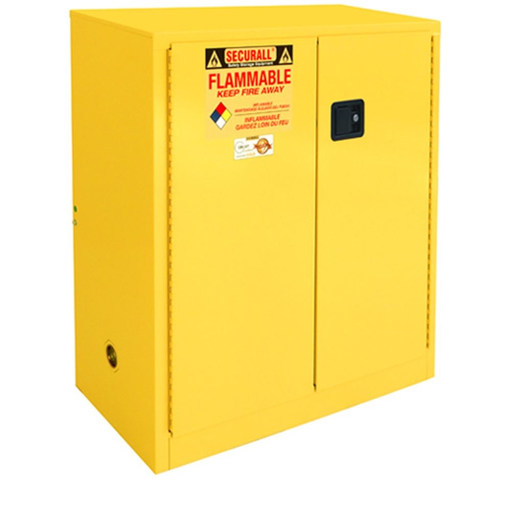 GuestSupply US | SECURALL Flammable Safety Storage Cabinet, 30 Gal ...
