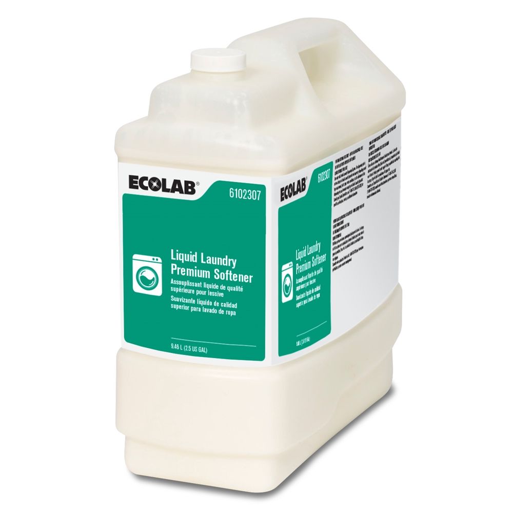 GuestSupply US | Ecolab® Liquid Laundry Premium Softener, 2.5 Gallon ...