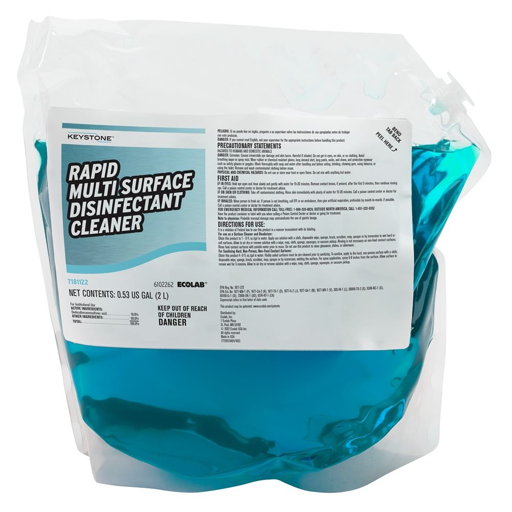 GuestSupply US | Keystone Rapid Multi-Surface Disinfectant Cleaner, 2 ...