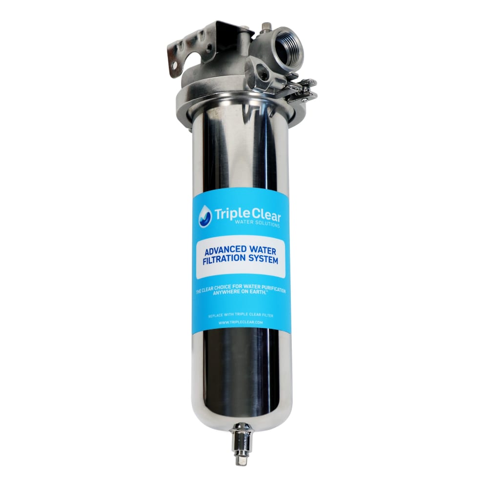 GuestSupply US | Triple Clear Force Field Stainless Steel Point of Use ...