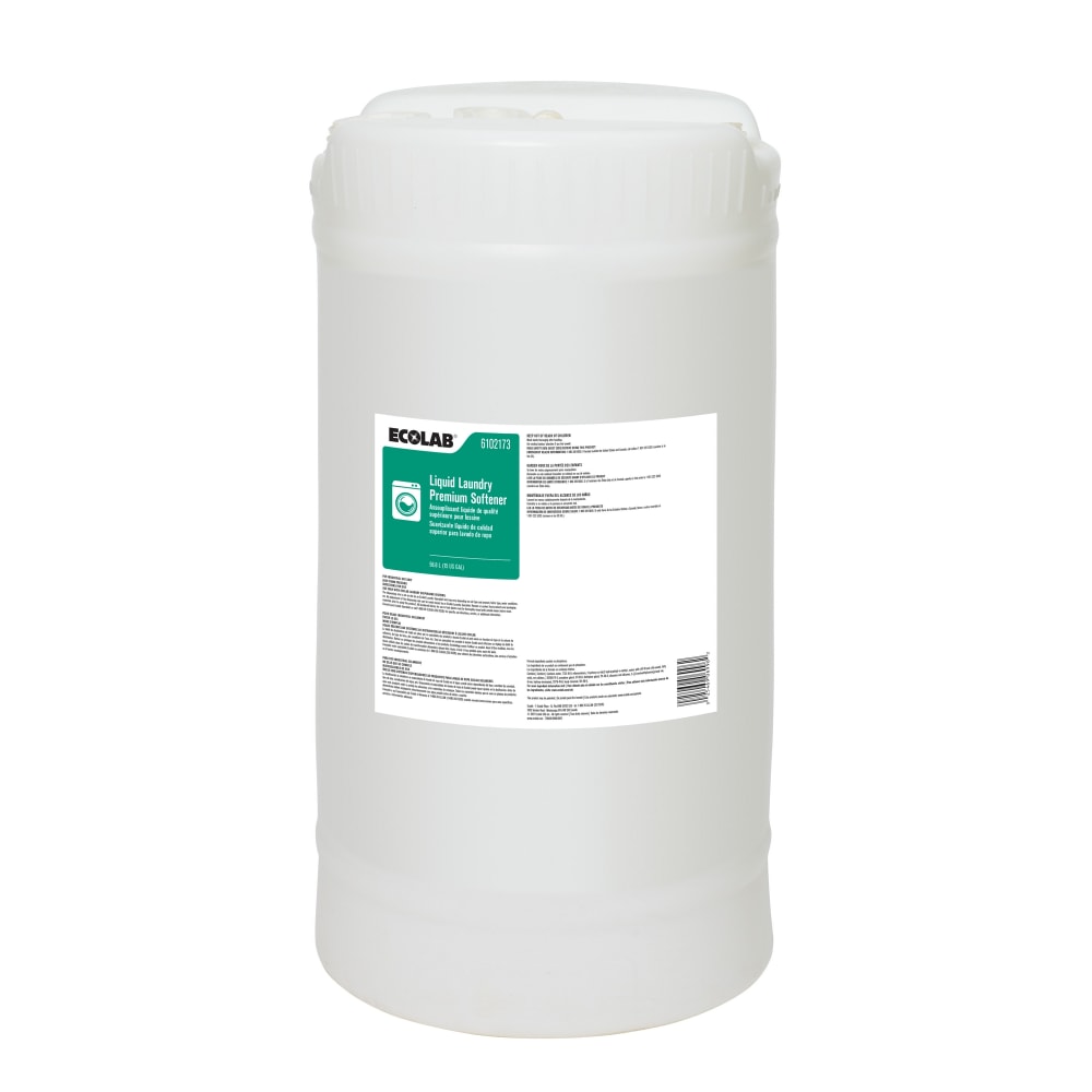 GuestSupply US | Ecolab® Liquid Laundry Premium Softener, 15 Gallon ...