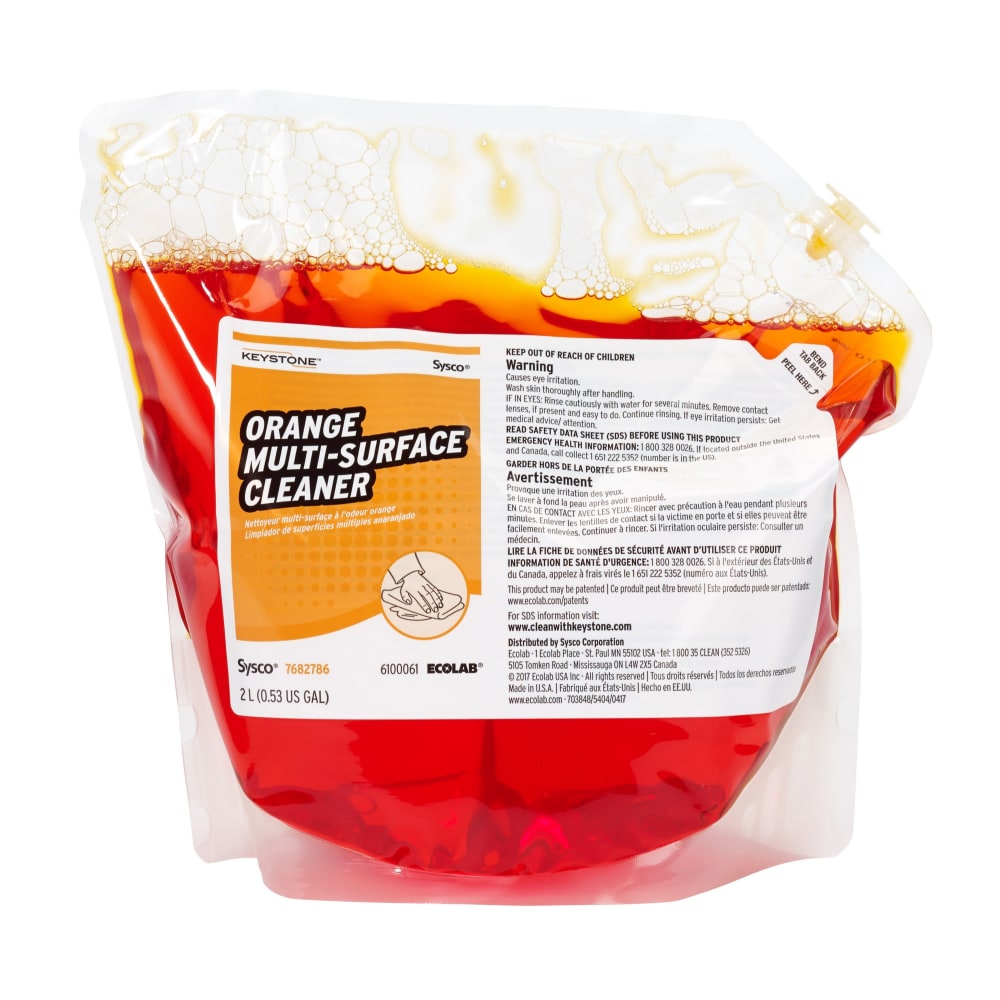 GuestSupply US | Keystone Orange Multi-Surface Cleaner, 2 Liter, #6100061